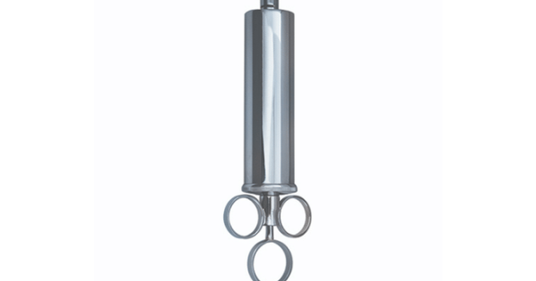 SCHIMMELBUSCH Ear Syringes, All metal syringe only Luer-Lock, 100 ml