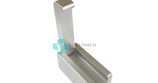 Cartilage Bone Crusher Serrated Bed