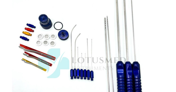 Liposuction Fat Grafting & Fat injector Cannulas SET