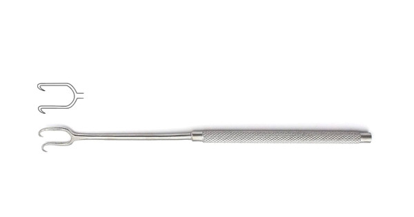 Joseph Double Skin Hook 16cm / Stainless Steel