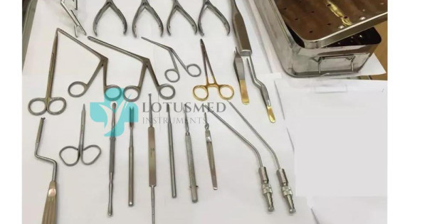 Nasal Surgery Septorhinoplasty Instruments SET with Sterlization Box